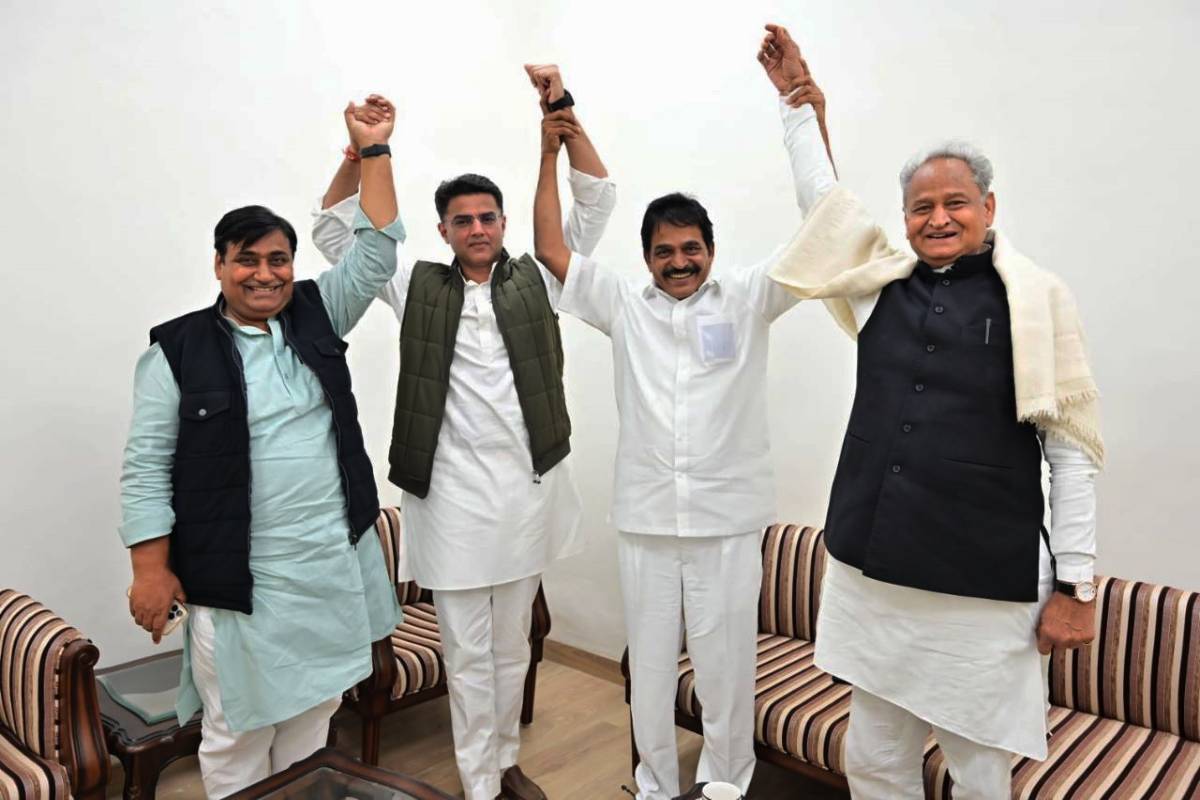 राजस्थान में अशोक गहलोत और सचिन पायलट के बीच सुलह - ISCPress